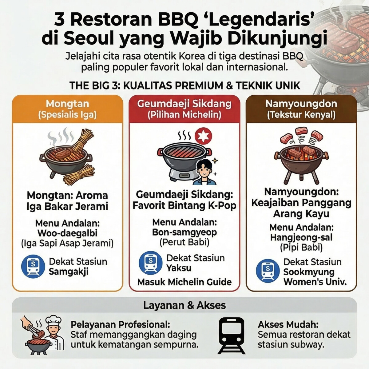 Panduan Lengkap BBQ Korea: 3 Restoran "Legendaris" di Seoul yang Wajib ...